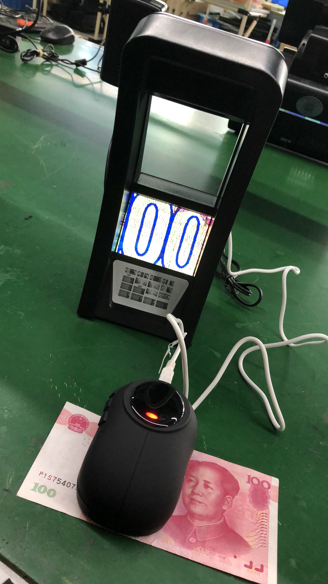 HS210 Infrared counterfeit detector can work with check mouse ...